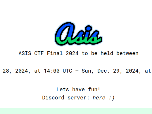 Asis Ctf Finals 2024 Author Writeups Xs Spin Blog